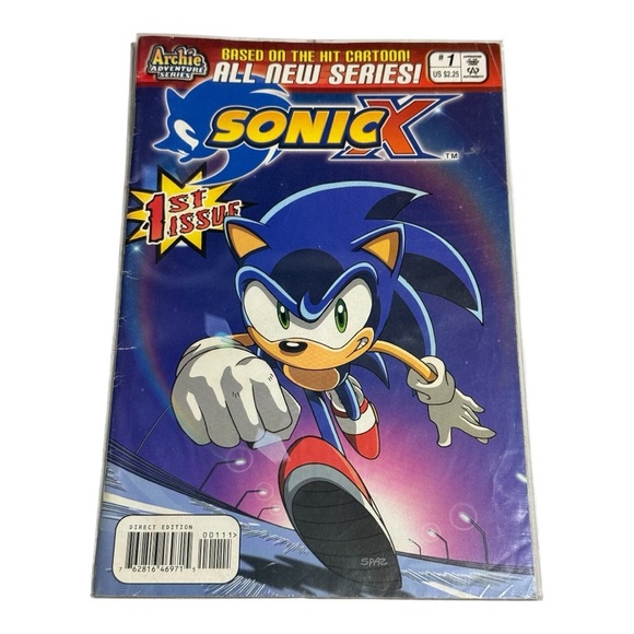 Sonic The Hedgehog | Other | Sonic X Premiere Issue Archie Comics Sonic ...